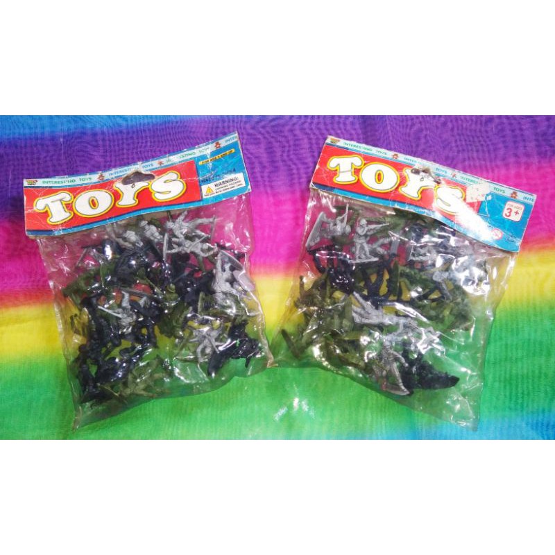 Old School Plastic Army Minifigure Army Soldiers Old School People ...