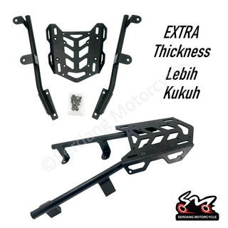 Honda ADV 160 Top Rack Bracket Rear Luggage Rak Bagasi Pemegang Kargo ...