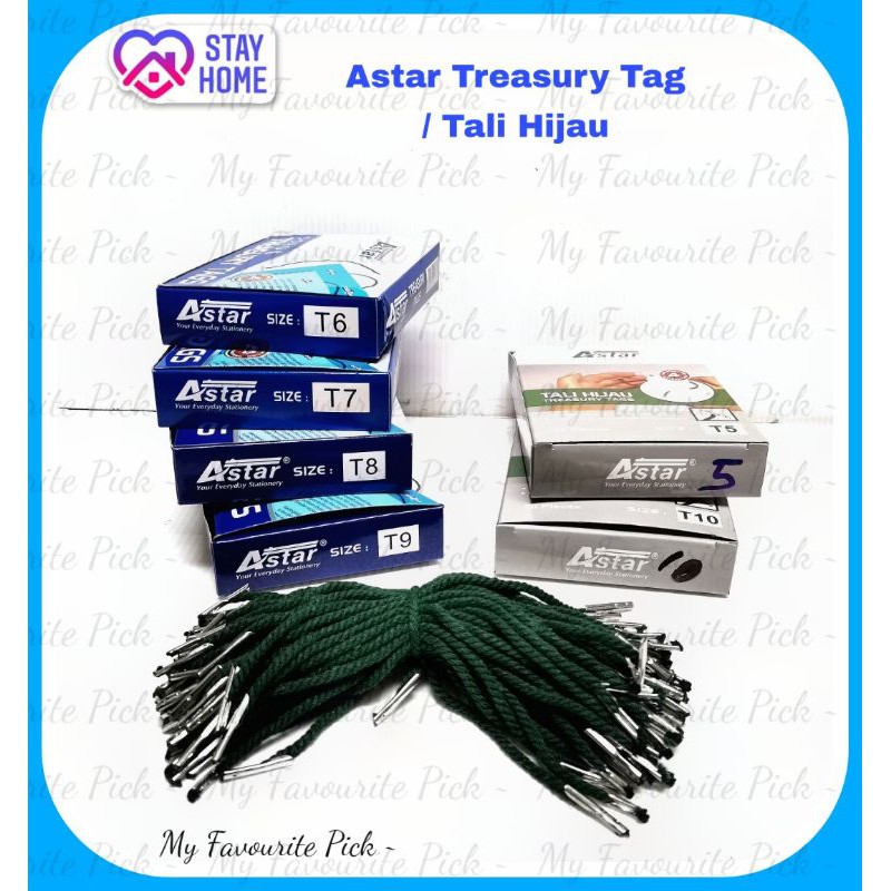 Astar Treasury Tag / Tali Hijau | Shopee Malaysia