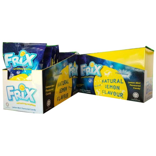 15 Packs Rinda Frix Refreshing Lemon Mint Candy with Natural Lemon ...