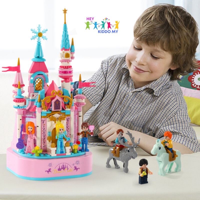 🔥READY STOCK🔥 Fantasy Castle Music Box Lego Blocks 383pcs | Shopee Malaysia