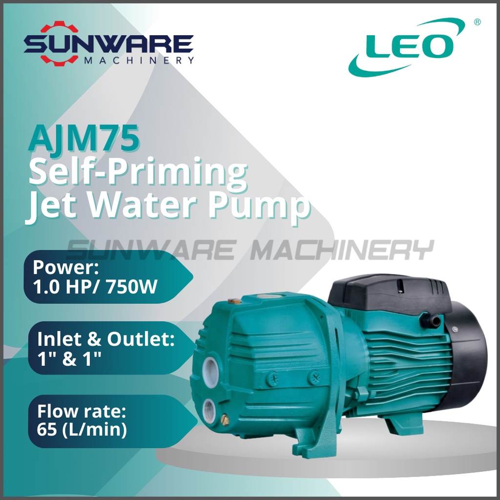 LEO AJm75 Jet Water Pump / Pam Air (1 Inch) | Shopee Malaysia