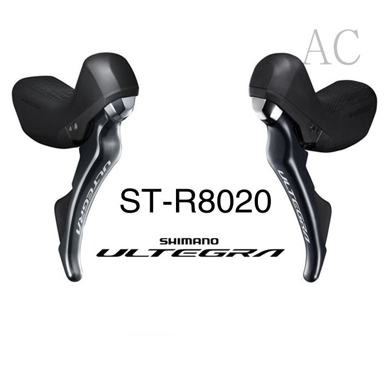 Shimano ULTEGRA ST-R8020 2x11-speed STI Dual Control Set Hydraulic Disc ...