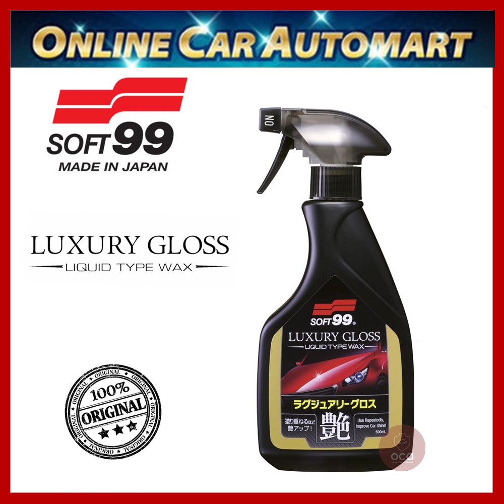 ( Free Gift ) Soft99 / Soft 99 Luxury Gloss Liquid Type Wax 500ml ...