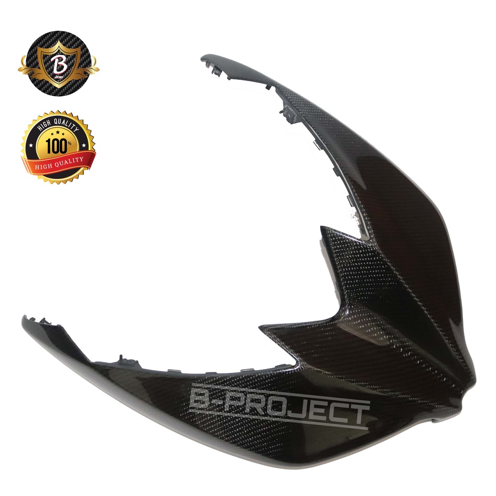 Yamaha XMAX Real Carbon Kevlar Front Shield Cover | Shopee Malaysia