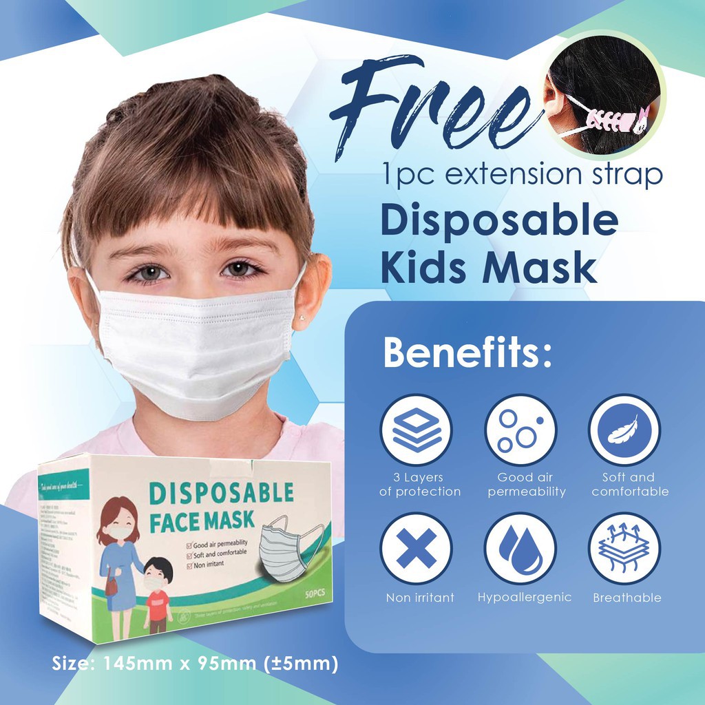 essential mask mask mask 3ply 3 PLY CHILDREN DISPOSABLE FACE MASK ...