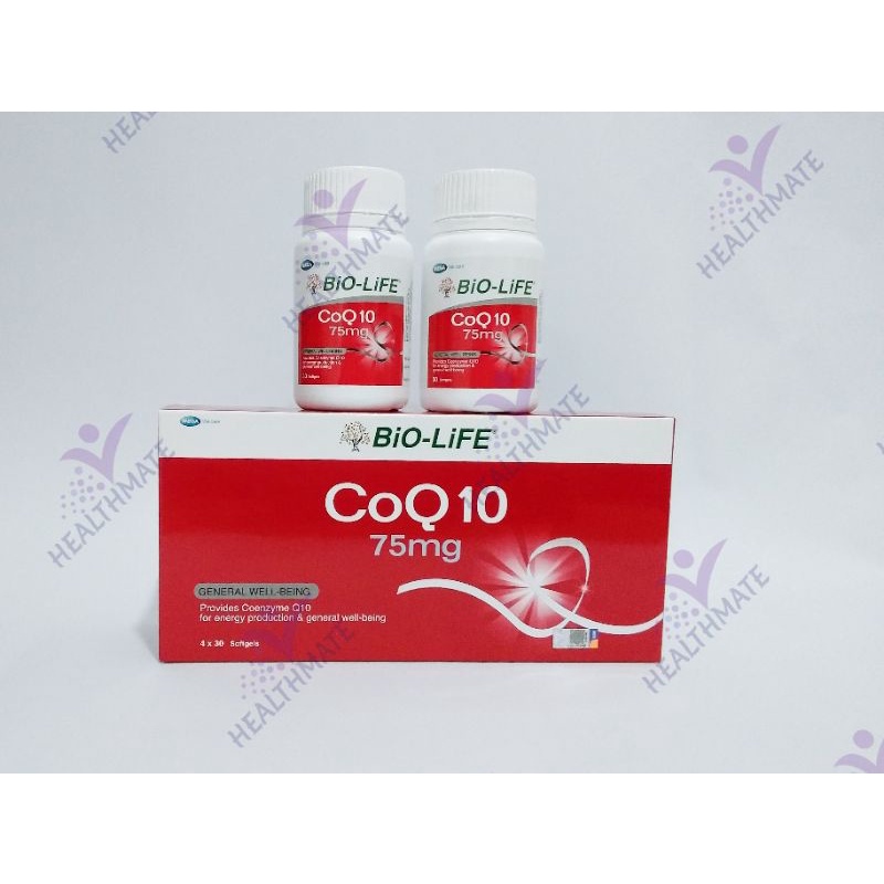 Bio-Life CoQ10 75 mg Softgels (4 x 30's) | Shopee Malaysia