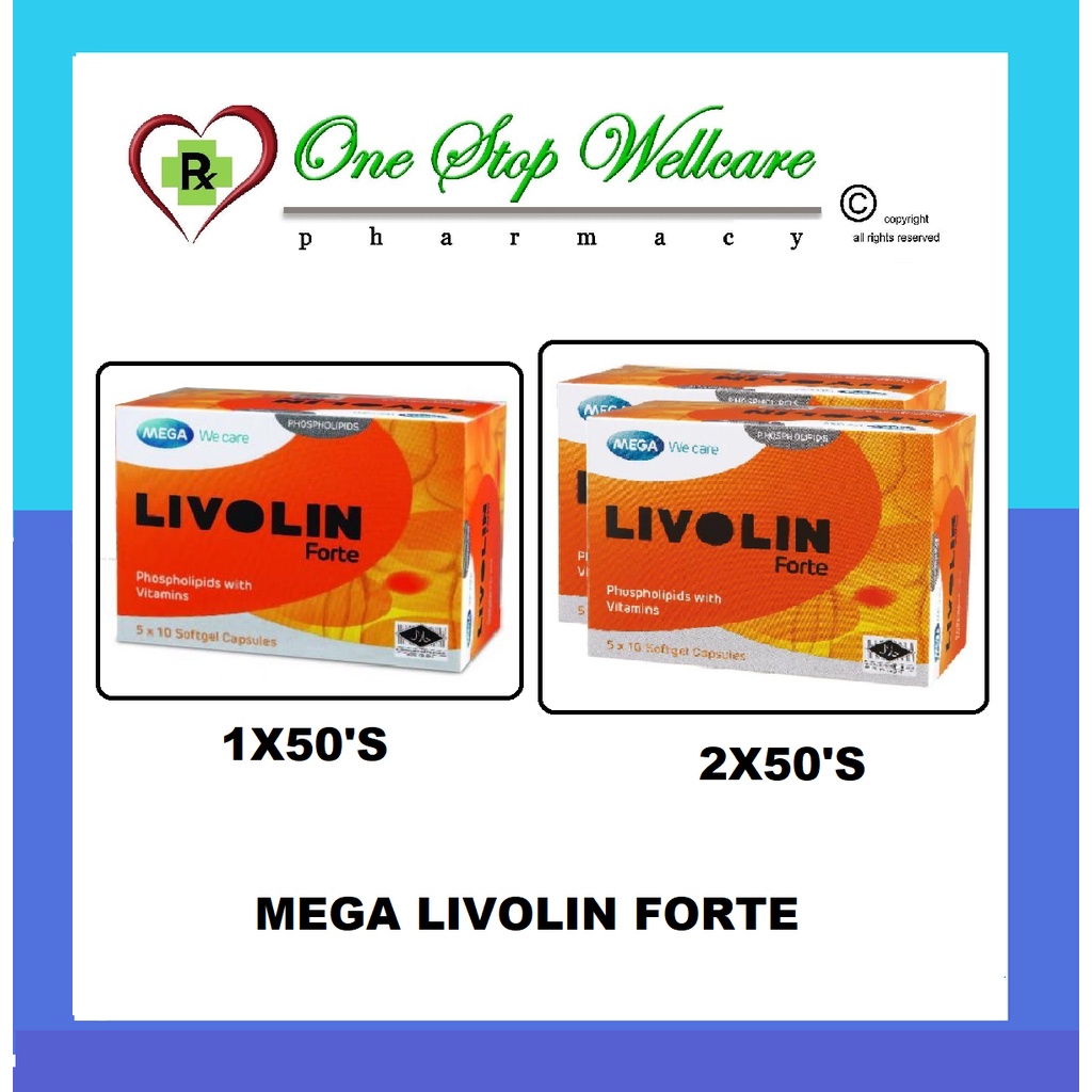 MEGA LIVOLIN FORTE (50'S / 2X50'S ) (EXP: 09/2025) | Shopee Malaysia