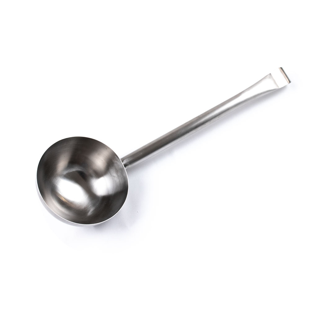 Heavy Duty Stainless Steel Soup Ladle With Long Handle 2l Dia20cm