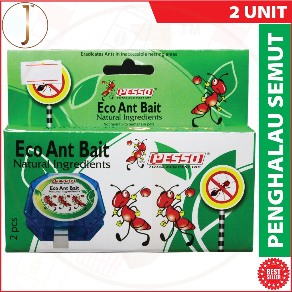 PESSO Eco Ant Bait Penghalau Semut Tiada Racun - 2 PCS | Shopee Malaysia