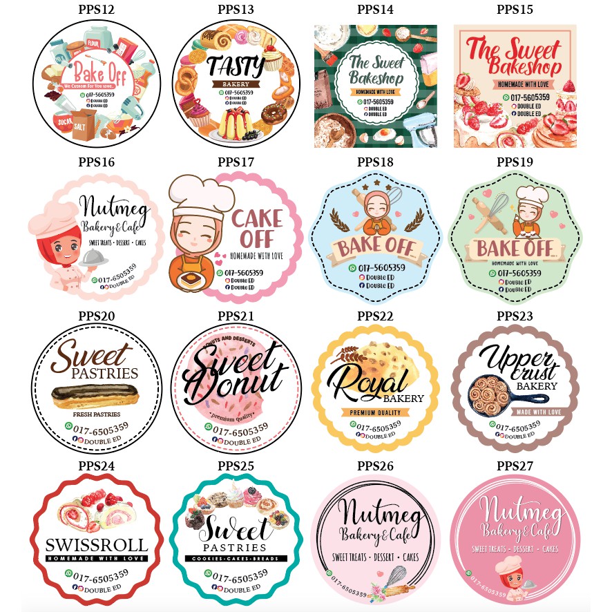 100pcs PRODUCT STICKER / LABEL / 100PCS / 4CM-5CM | Shopee Malaysia