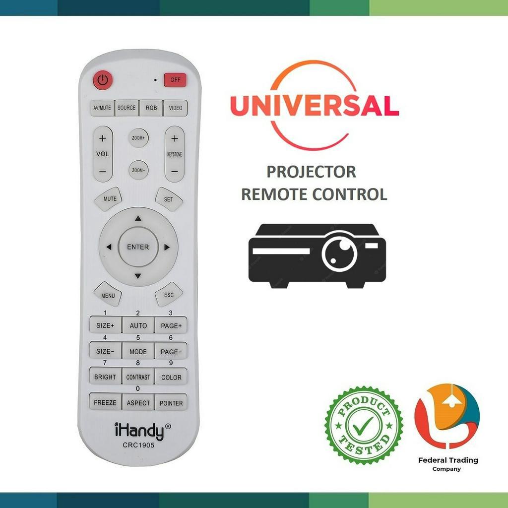 Ihandy Crc 1905 Universal Projector Remote Control For All Brands
