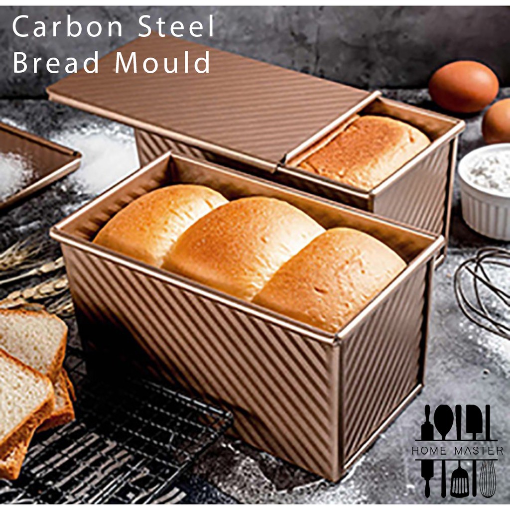 [Non Stick]450g 🍞Bread Mould Loaf Pan Toast Box Bread Pan Baking Pan ...