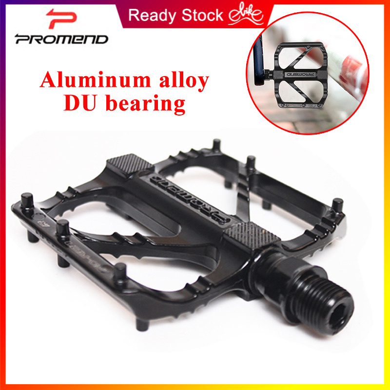PROMEND bicycle Du Bearing Pedal ROAD bike Non-slip aluminum alloy pedals bike parts | Shopee ...