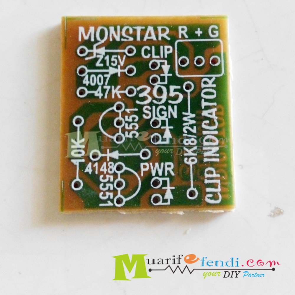 Pcb SIGNAL CLIP CLIP INDICATOR MONO POWER AMPLIFIER MONICATOR | Shopee ...