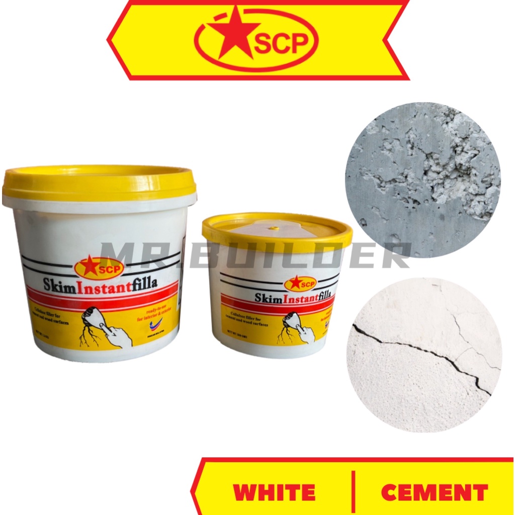 SCP Skim Instant Filla White Colour Puith Multipurpose Filler Cement ...