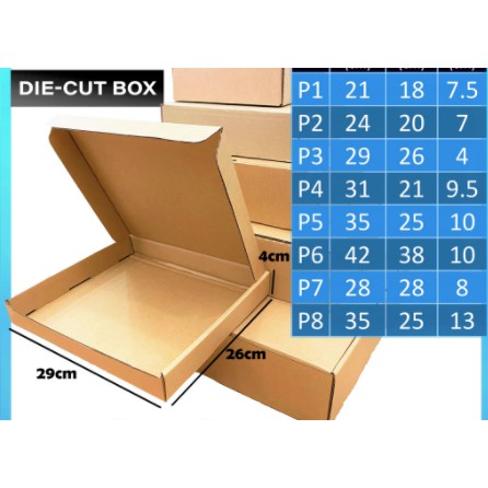 Harga Kilang🏭Kotak Packing Box Gift Box DIE-CUT Box Packaging Box Kotak ...