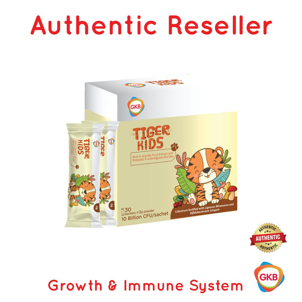 GKB Tiger Kids | Immune System | Growth | Sistem Imun Kanak-Kanak ...