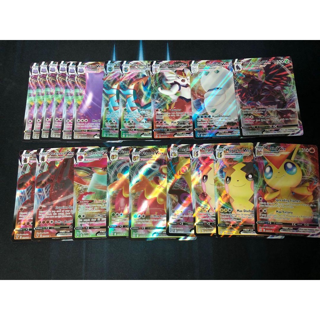 10pcs / set Pokemon premium gred S bundle PTCG VMAX GX ALT ART TG GG ...