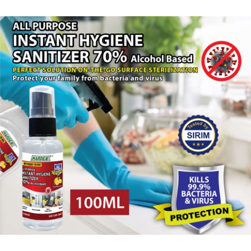 HARDEX All Purpose Instant Hygiene Sanitizer Advance Formula With ...