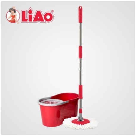 LIAO 360 Spin Magic Rotary Tornado Mop / Easy Mop / Spinning Mop ...