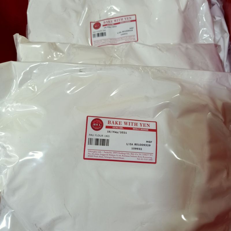 Tepung Buat Pau | Pau Flour By Bake With Yen 1kg | Shopee Malaysia