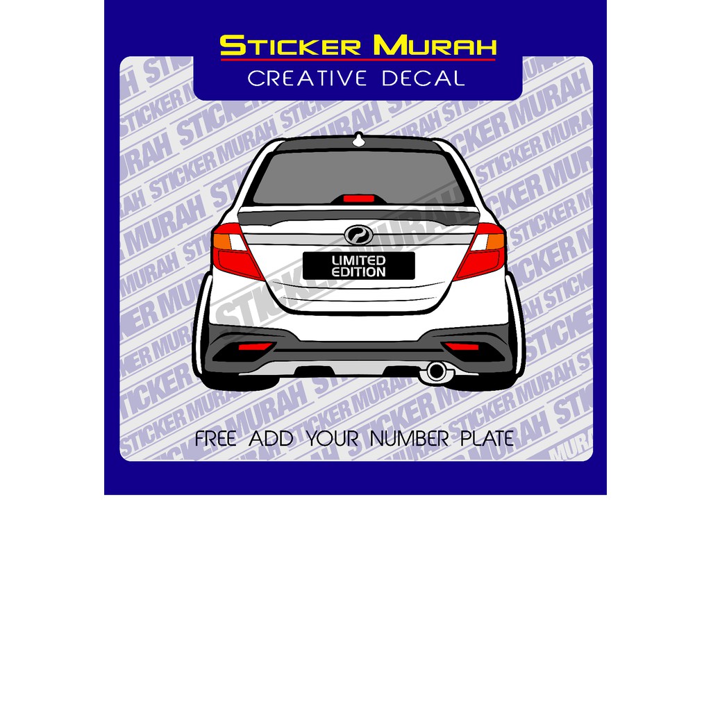 STIKER KERETA. KERETA BEZZA. STIKER KERETA BEZZA | Shopee Malaysia