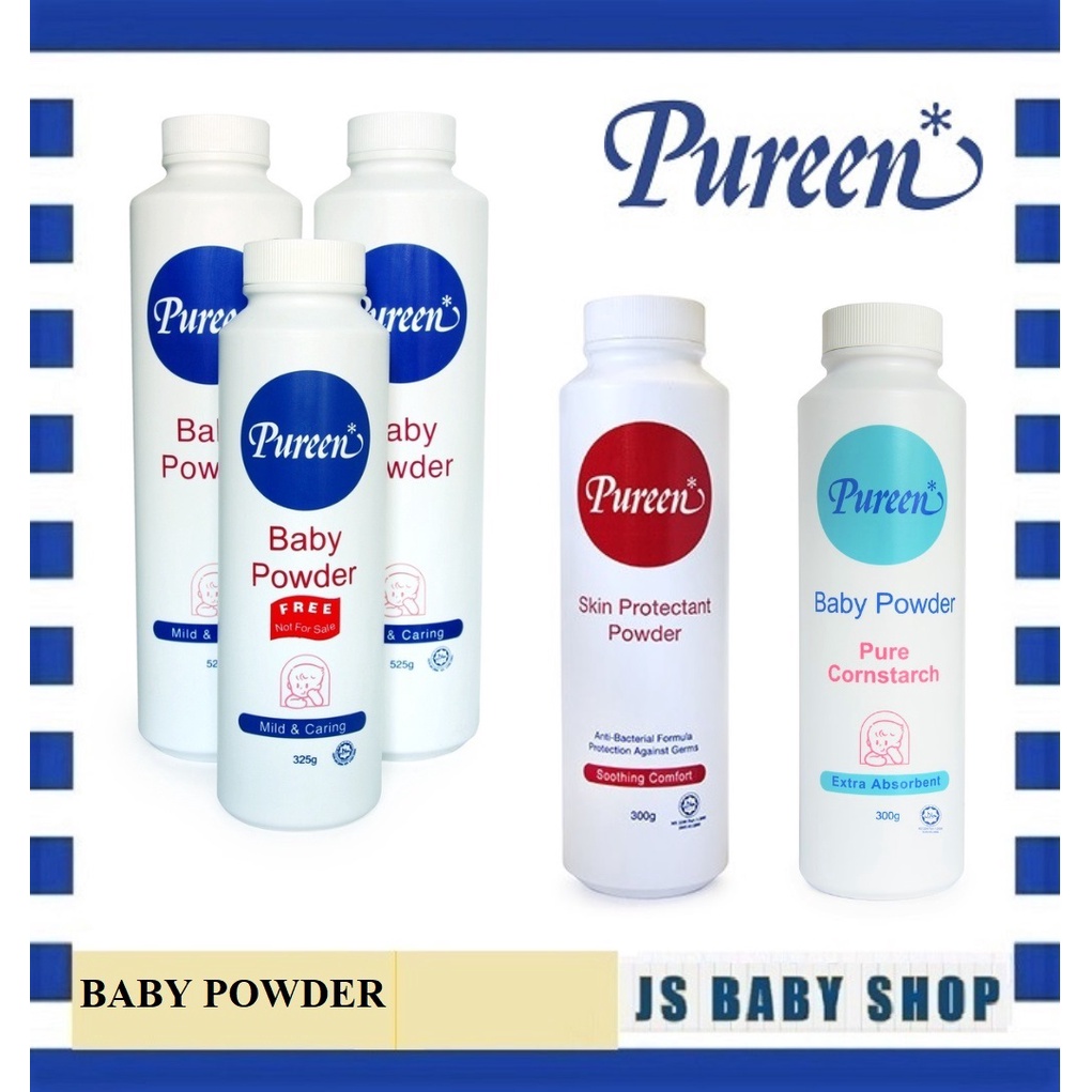 Pureen baby Powder Skin Protectant Powder Pure Cornstarch Powder ...