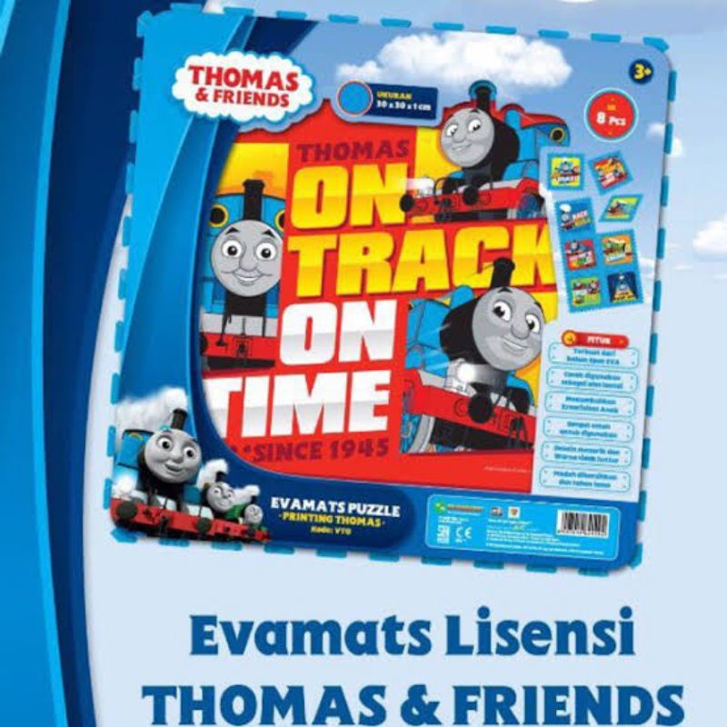 S Toys 30x30 Thomas and Friends Puzzle Educational Mat VTO | Shopee ...