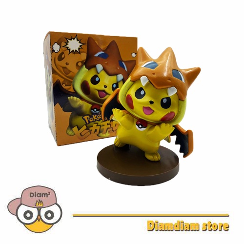 Pokemon Series - Pikachu with Charizard Hat | Shopee Malaysia
