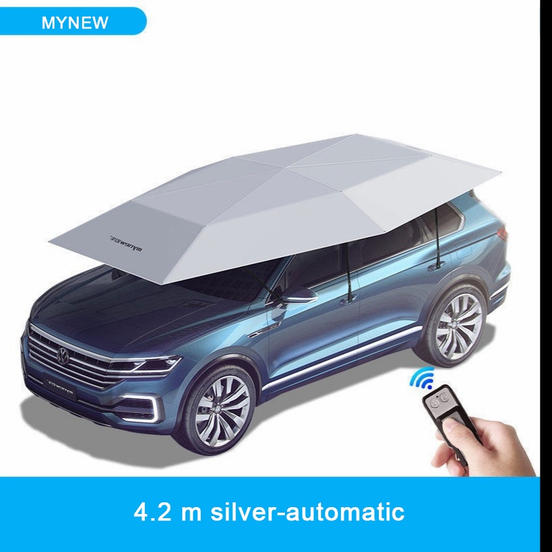 Genuine Universal Car Automatic Sun Shade Tent Car Awning Cover Car Sun ...