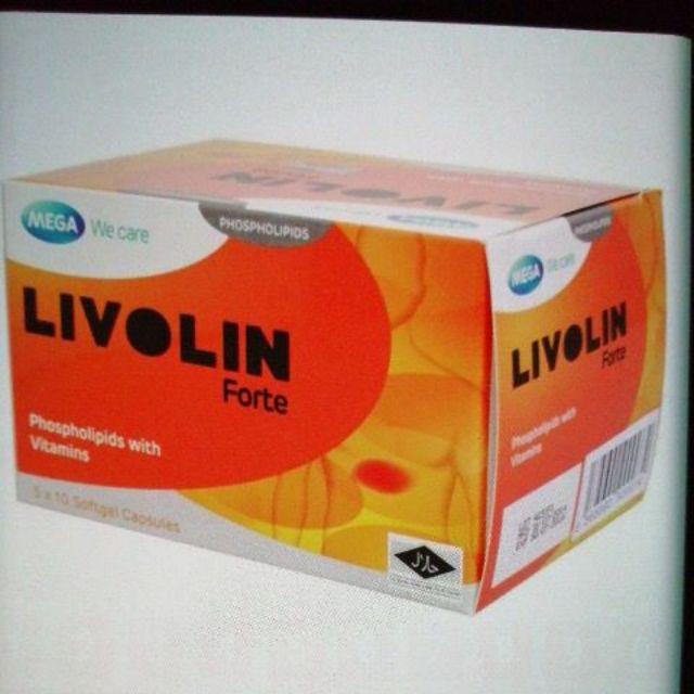 LIVOLIN FORTE 300MG 50'S/and 50'SX2 (Liver Supplement/Energy ...