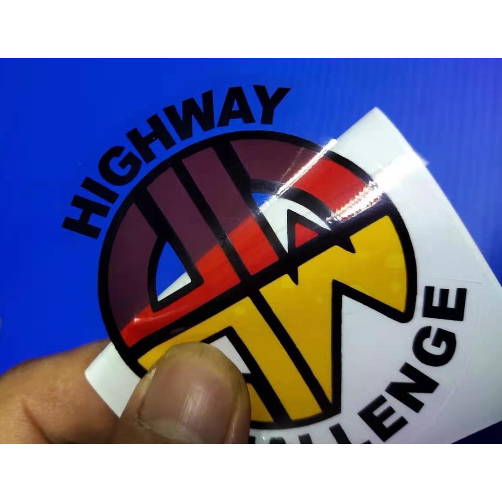 Sticker Highway Challenge Transperent / Highway Challenge Lutsinar ...