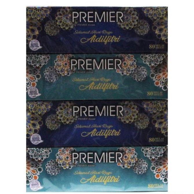 PREMIER Tisu Kotak (4 x 80 helai) | Shopee Malaysia
