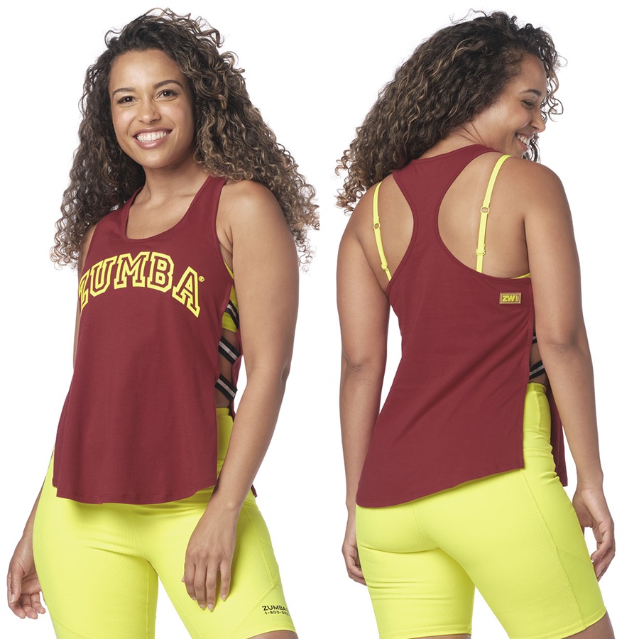 Zumba Side Open Tank (Zumba Workout Tank) | Shopee Malaysia