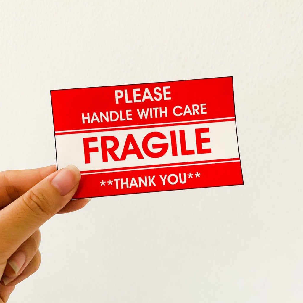 Fragile Packing Box Sticker | Shopee Malaysia
