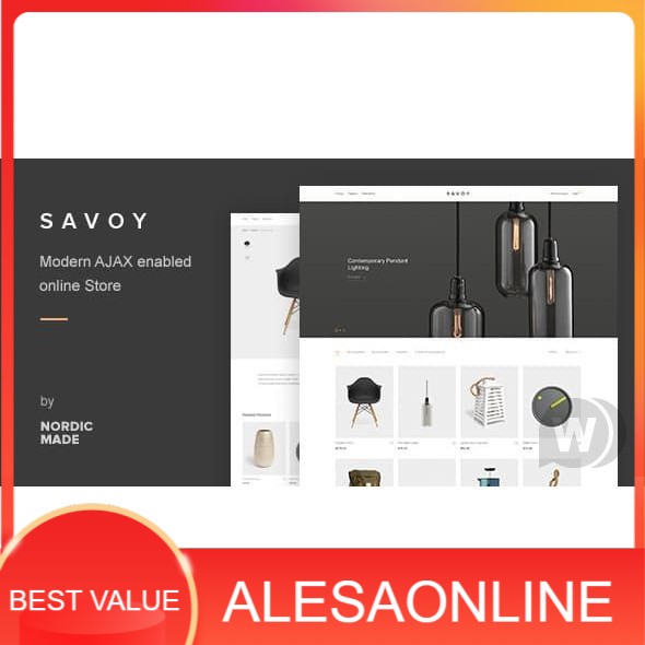 🔥🔥[WORDPRESS THEMES]🔥🔥Savoy - Minimalist AJAX WooCommerce Theme🔥🔥 | Shopee Malaysia