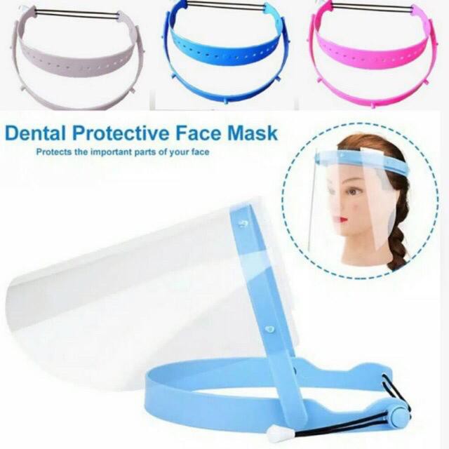 Faceshield Up Down Antifog/Face Ppe/Dental Protective Mask Full Set ...