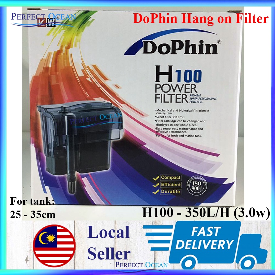 Dophin Hanging Filter Penapis Filter Tank Aquarium 🌊READY STOCK🌊 ...
