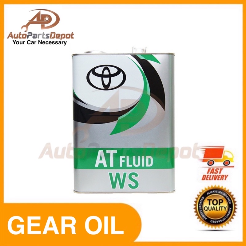 08886-02305 Toyota WS ATF gear oil (4 liter) | Shopee Malaysia