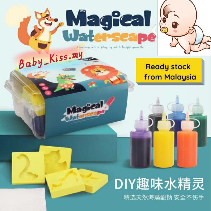 Educational Toys DIY Magic Water elves spirit 水精灵 Funny Magical ...