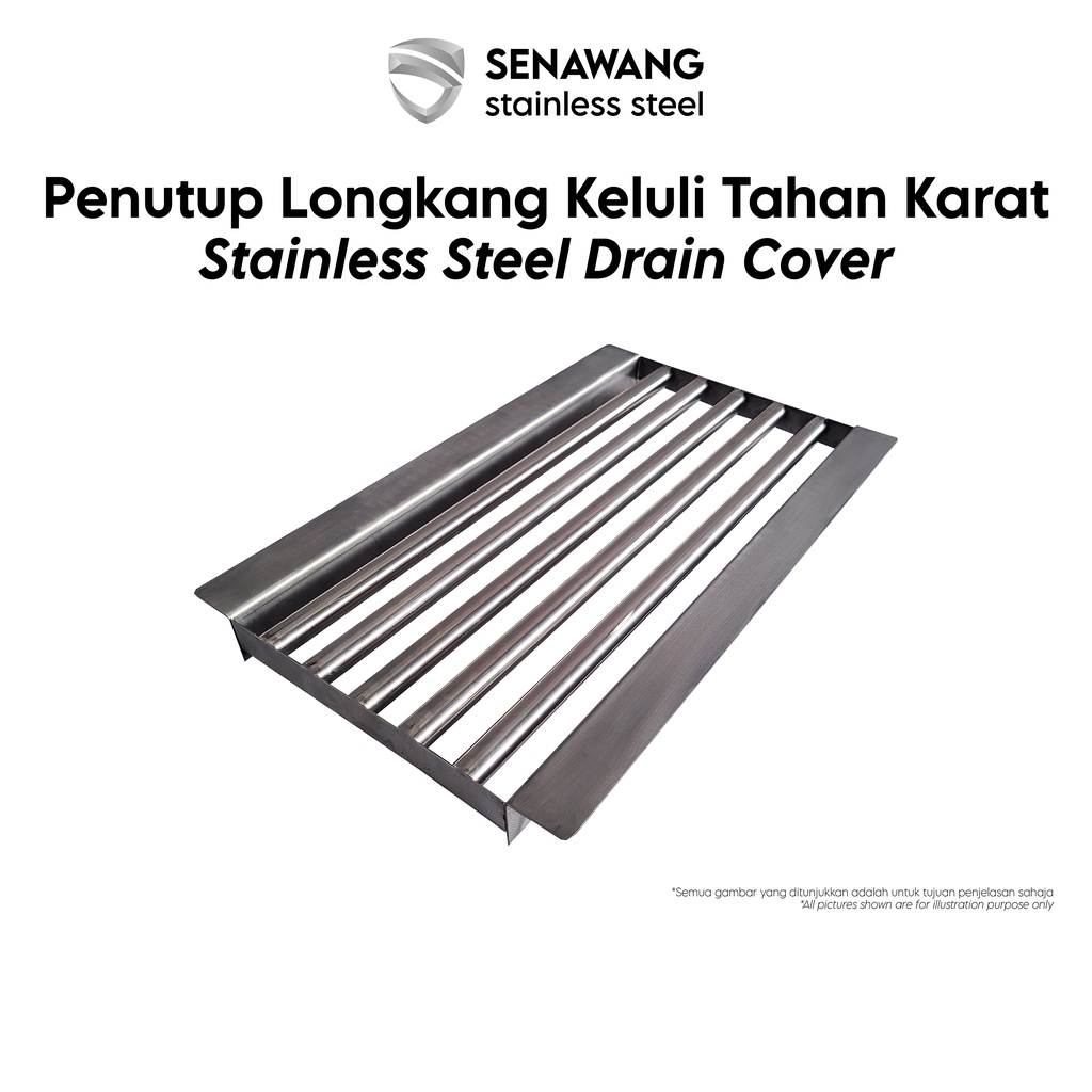 Stainless Steel Drain/Drainage/Trench Cover | Penutup Longkang/Saliran ...