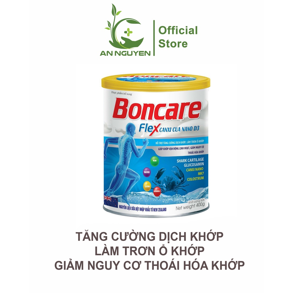 Boncare Flex Calcium Crab nano D3 Milk Powder with shark cartilage ...