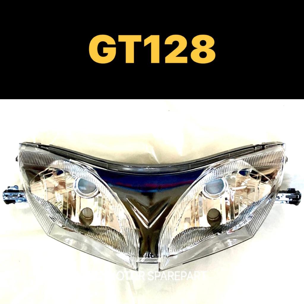 Modenas GT 128 GT128 Front Head Lamp Assy Clear Head Light Lampu Besar ...