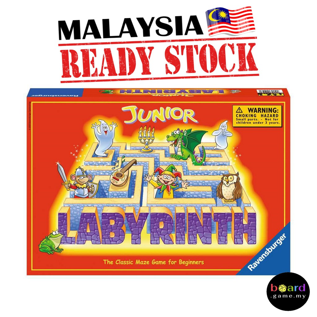 Ready Stock Original USA Ravensburger Junior Labyrinth Board Game ...