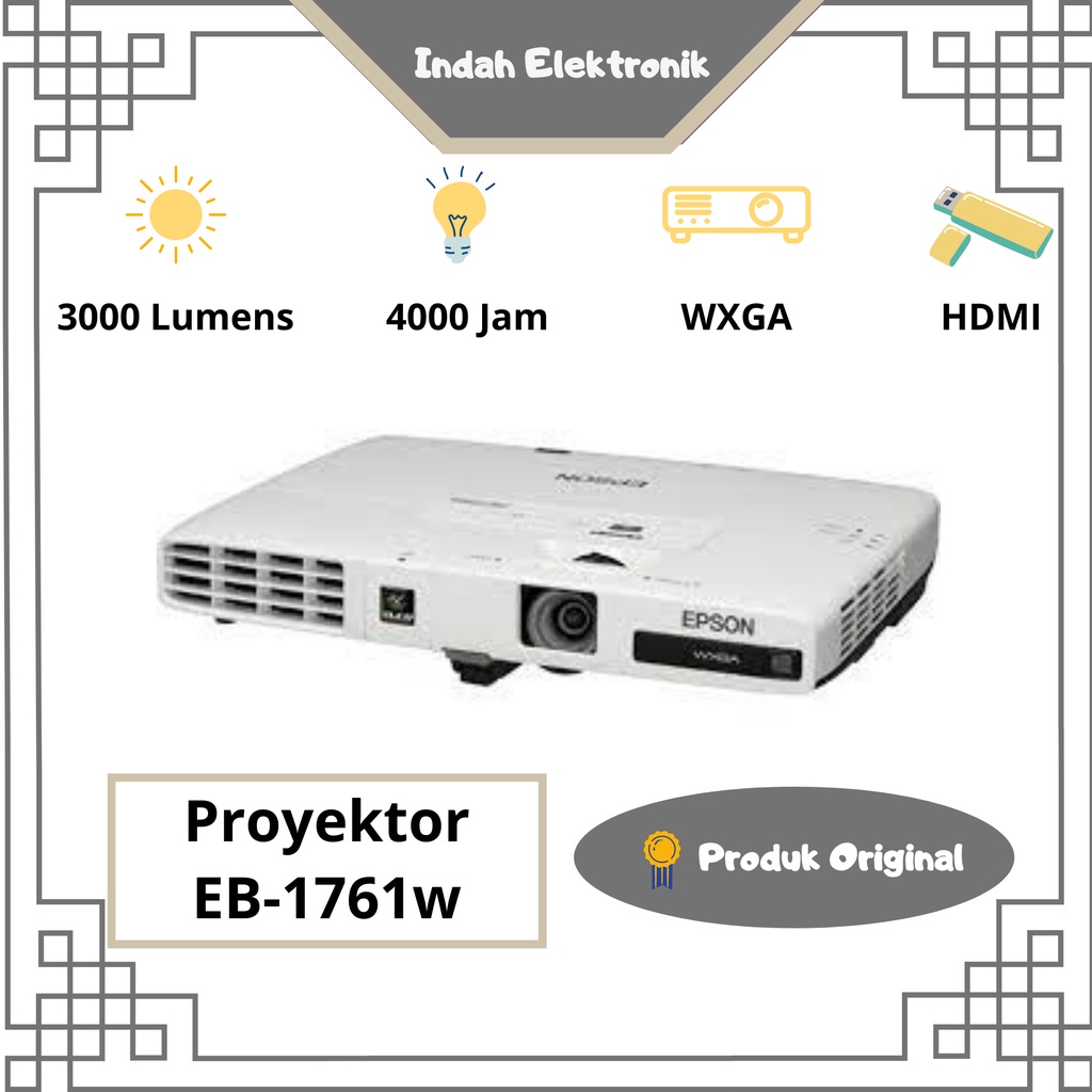 Epson EB-1776W Projector | Shopee Malaysia