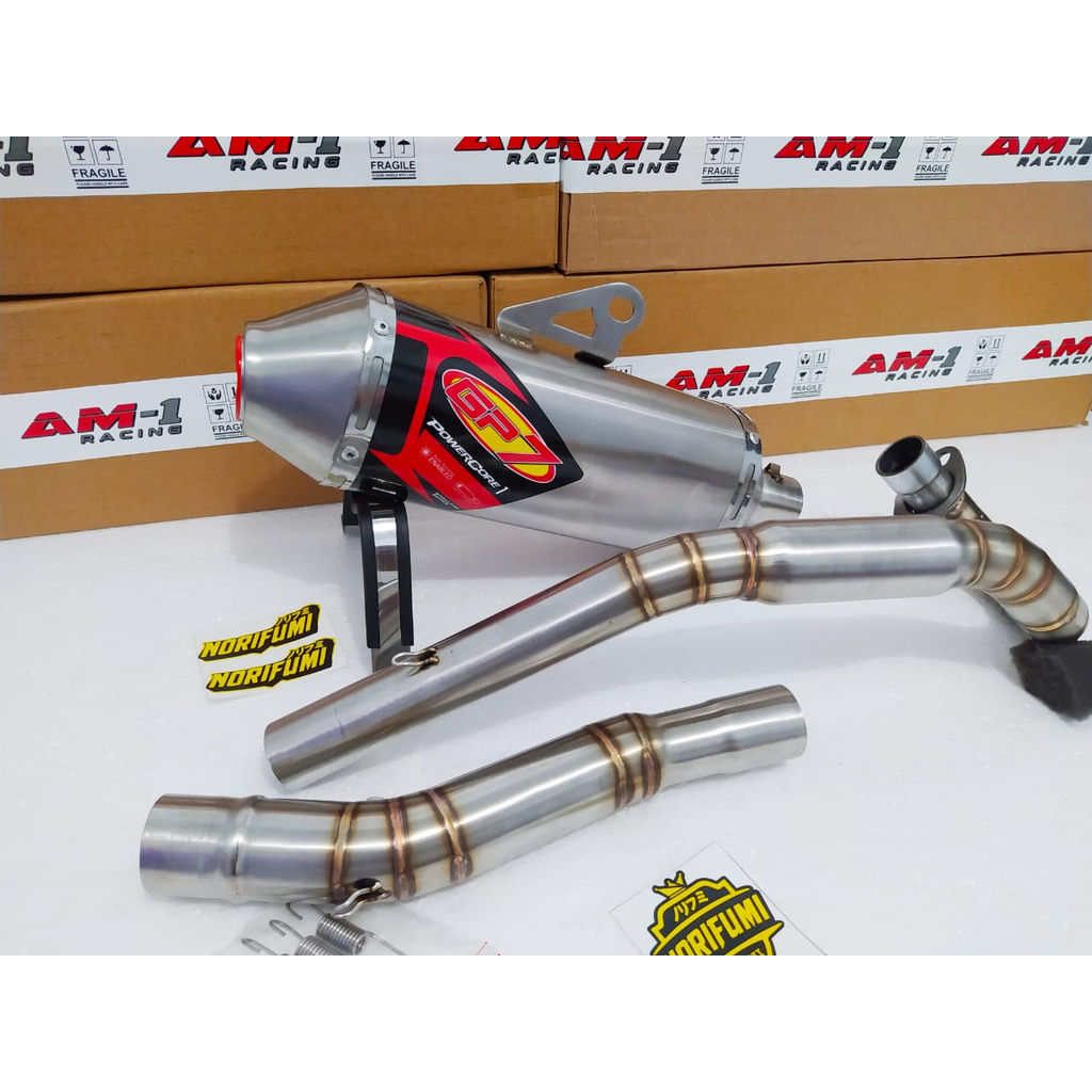Exhaust Racing Gp7 Ksr 110 Ksr Pro Ksr Racing | Shopee Malaysia