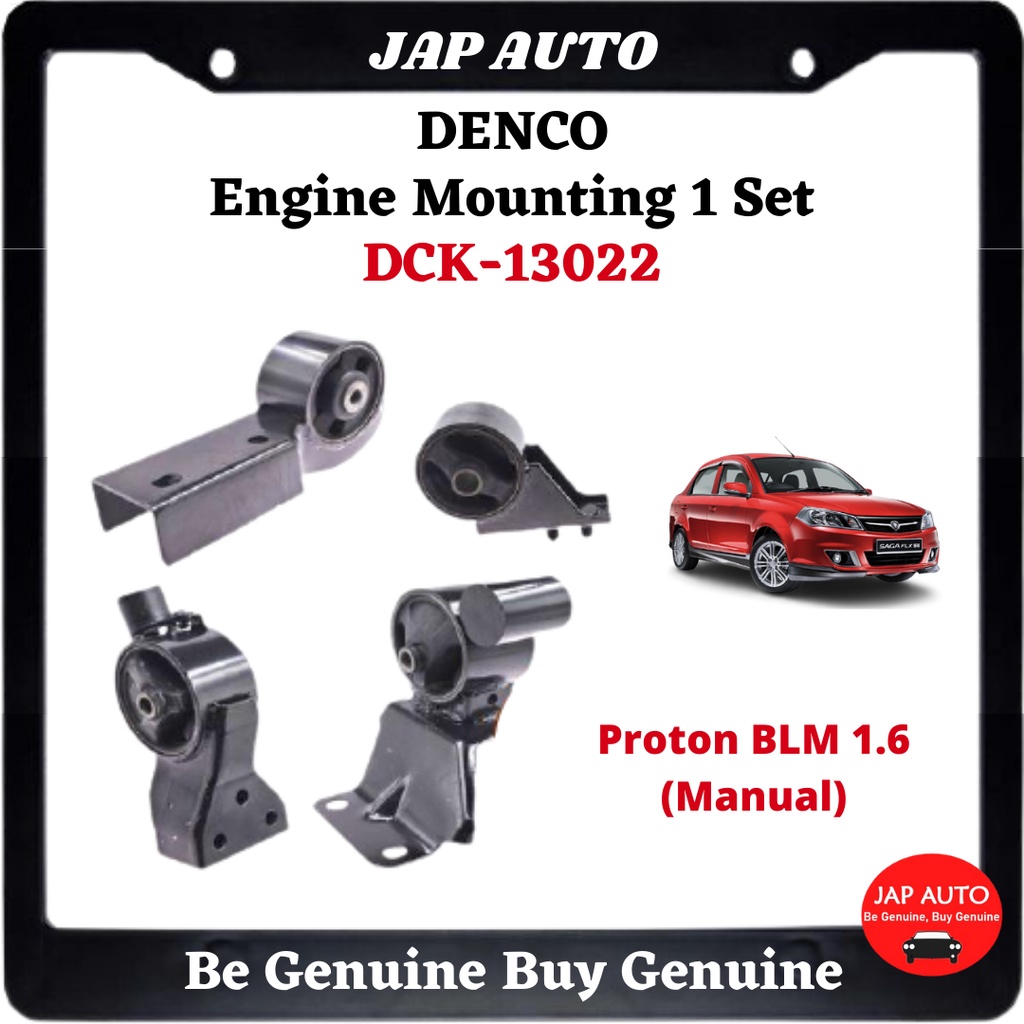 DENCO - Proton BLM 1.6 (Manual) Engine Mounting 1 Set [ DCK-13022 ...