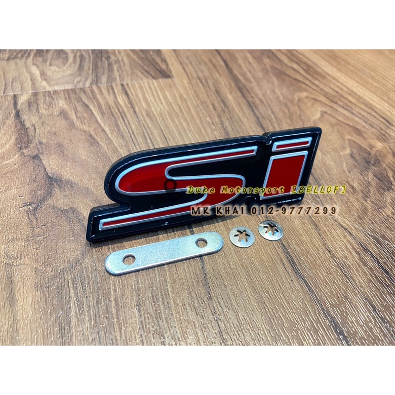 Si Logo Emblem Honda Si Badge Logo Emblem Civic Si Front Grill Logo ...