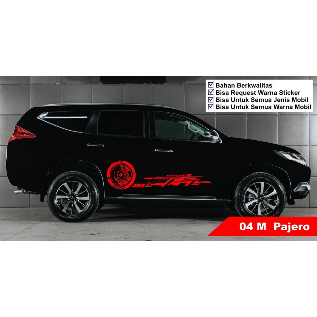 04mp Car Sticker cutting Car avanza pajero fortuner Car Can For All ...